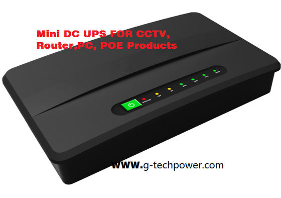소형 DC G 기술 UPS 15W 30W 60W 리튬 Li - CCTV 대패 VOIP POE를 위한 이온 건전지